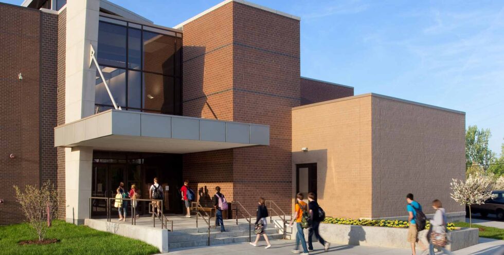 Castle High School Natatorium & Media Center - VPS Architecture